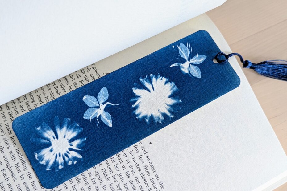 How to make cyanotype bookmarks: a simple DIY for book lovers – Ad Hoc ...